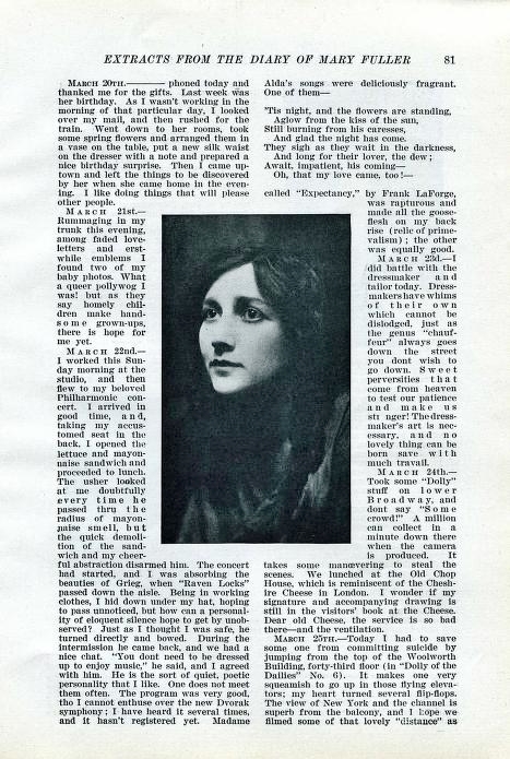 MARY FULLER – 11 East 14th Street