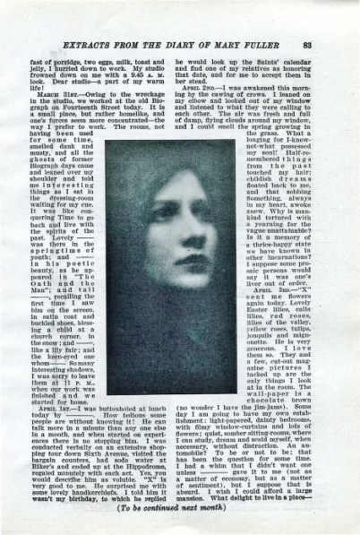 MARY FULLER – 11 East 14th Street